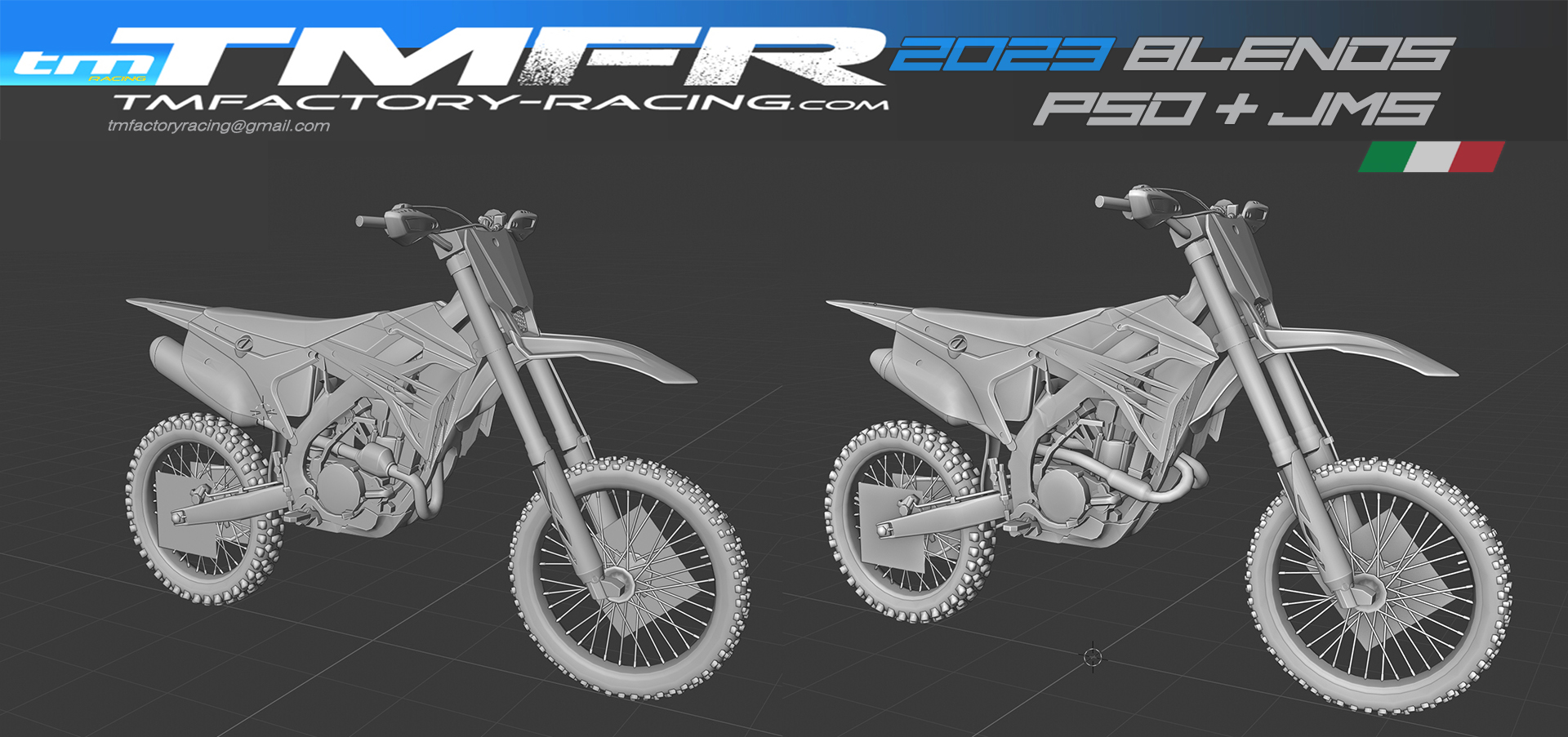 2023 TM RACING - BLEND's + PSD's + JM's (8K) - MX Simulator